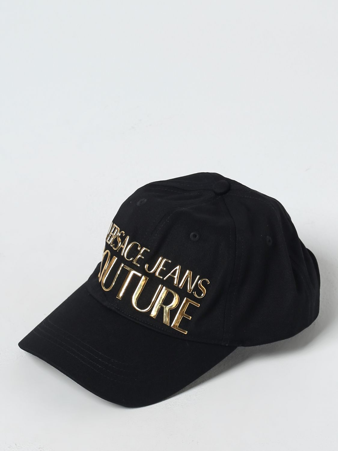 Versace Cap In Black - 10% Off | Editorialist