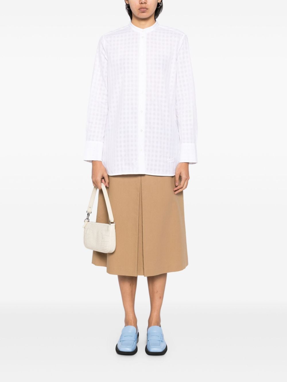 MAISON KITSUNÉ Maison Kitsuné Grid Pattern Shirt