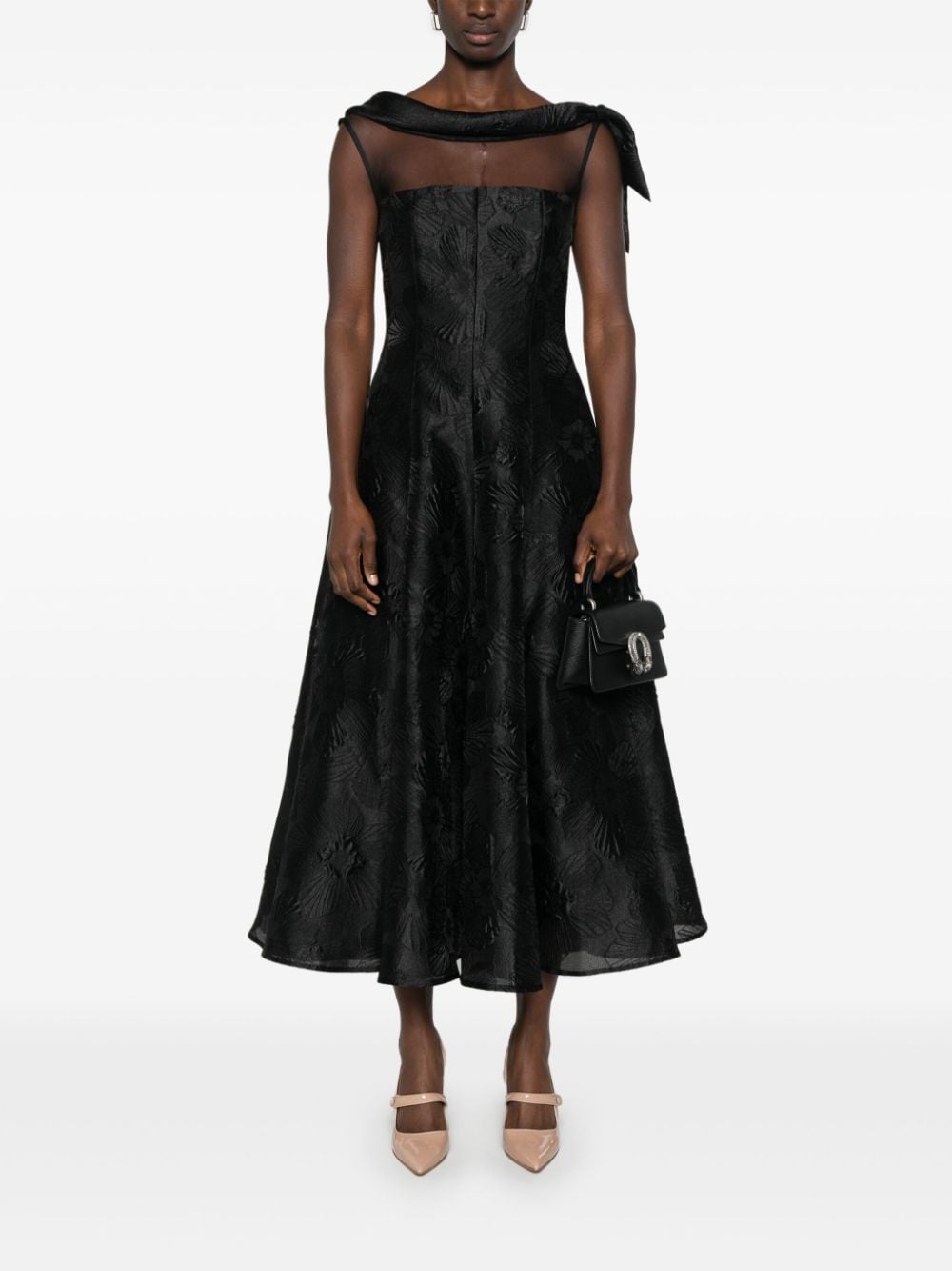 TALBOT RUNHOF Talbot Runhof Modesta1 Midi Dress