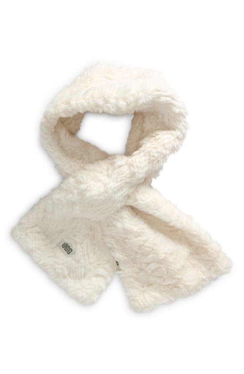 Ugg Faux Fur Pull Through Scarf - Nimbus | Editorialist