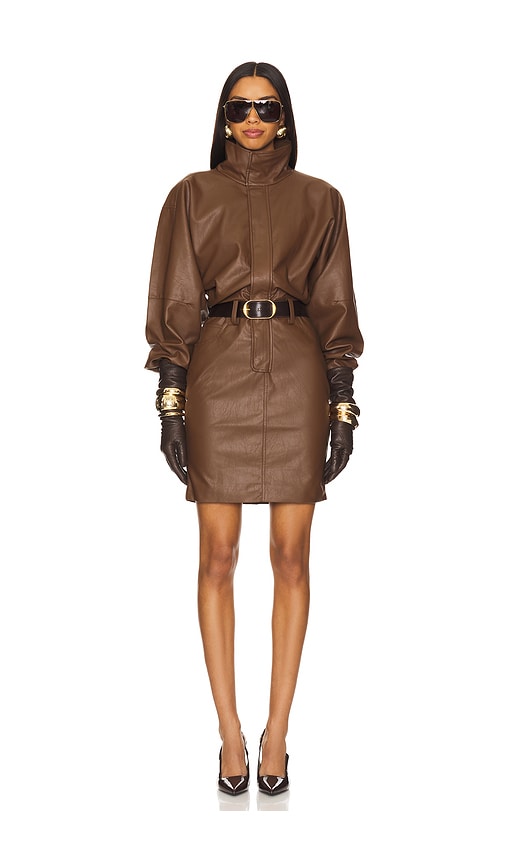 knee length dresses for ladies Pelle Dress – Ronny Kobo main image 1
