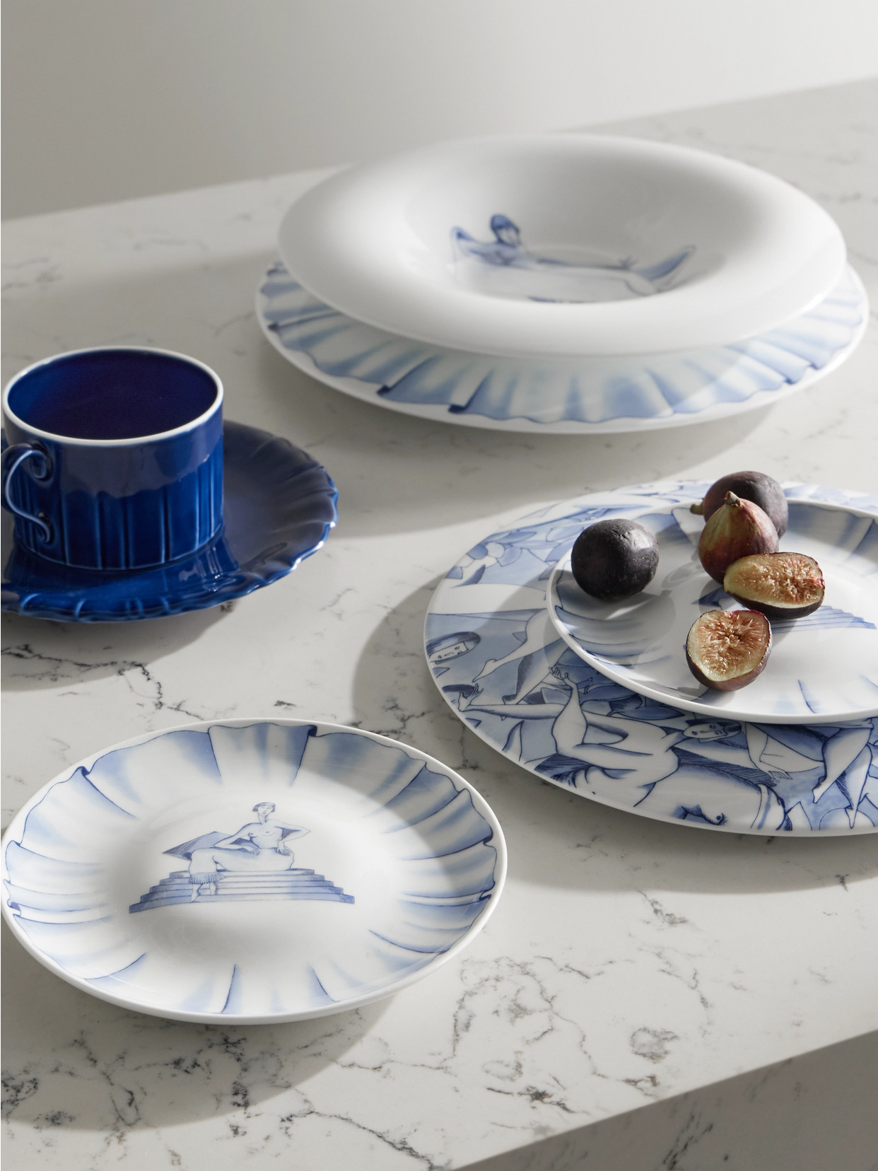 Khaite Ginori 1735 Printed Porcelain Bread Plate - White