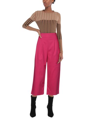 LIVIANA CONTI LIVIANA CONTI Fuchsia Cotton-Blend Cropped Pants