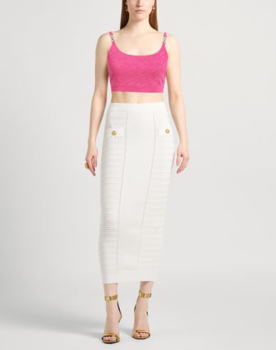 VERSACE Knitted Crop Top