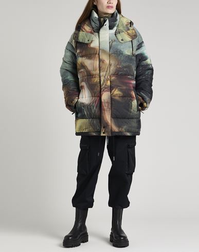 VIVIENNE WESTWOOD VIVIENNE WESTWOOD Padded Multicolor Shell Coat