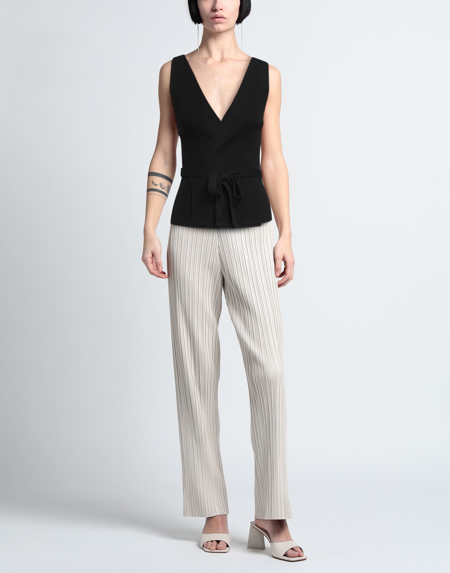 PATOU PATOU Merino Wool Blend Wrap Top