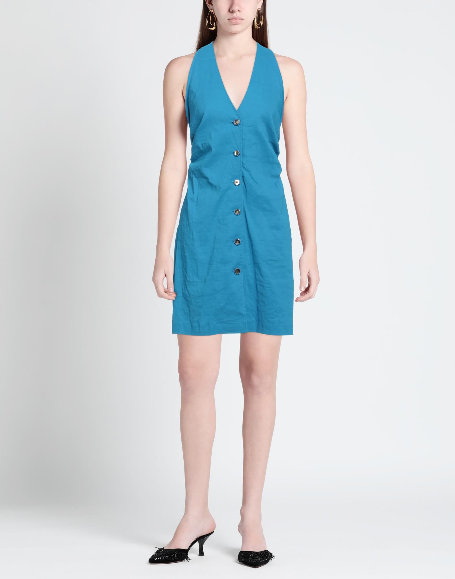 PINKO Mini Dress Linen Blend