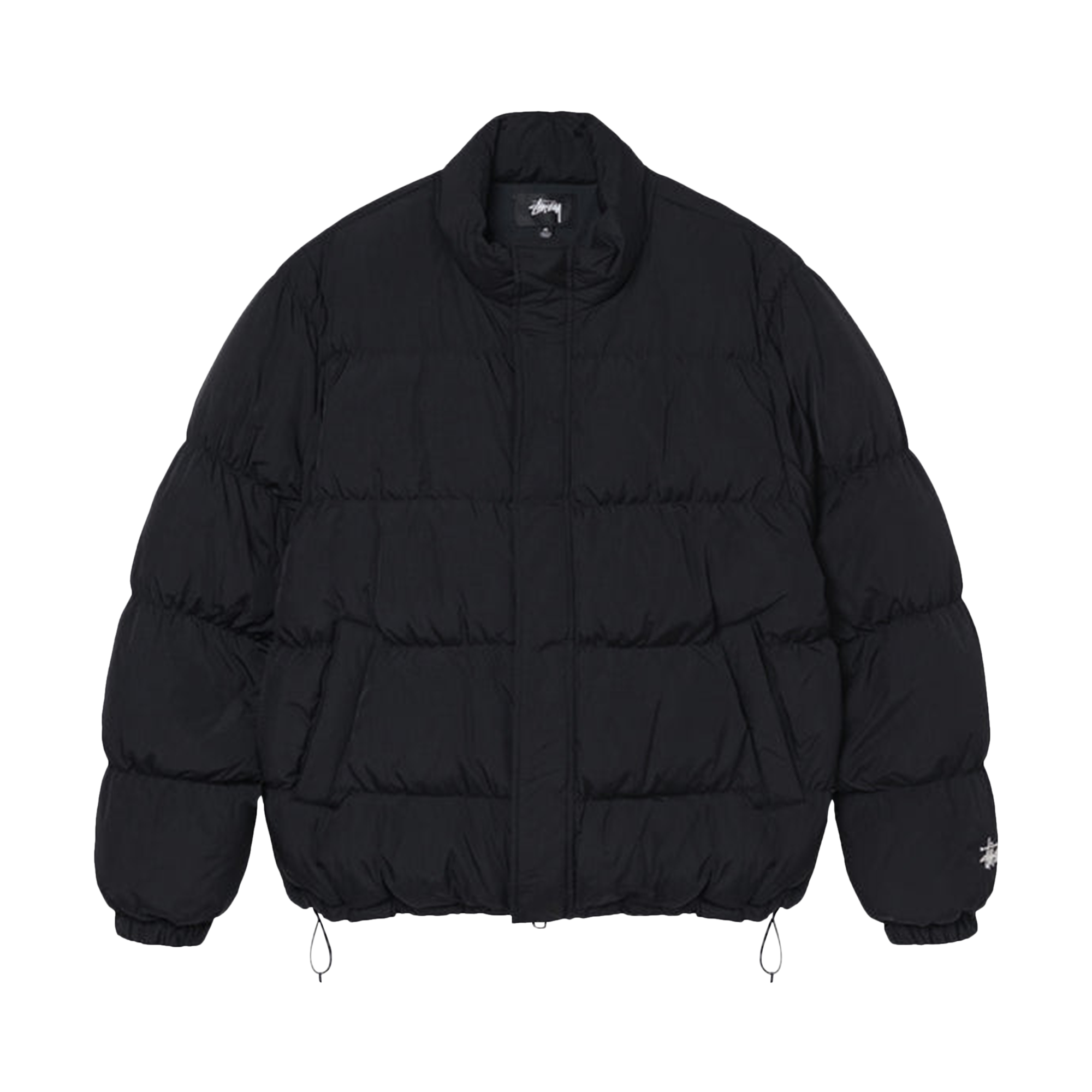 StüSsy Short Down Jacket - Black | Editorialist