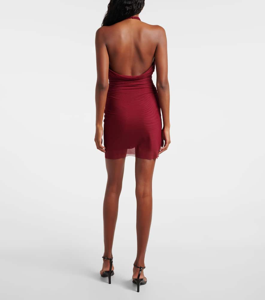 knee length dresses for ladies SIr The Label Ligera Mini Dress in Cornflower Size 6,8,10