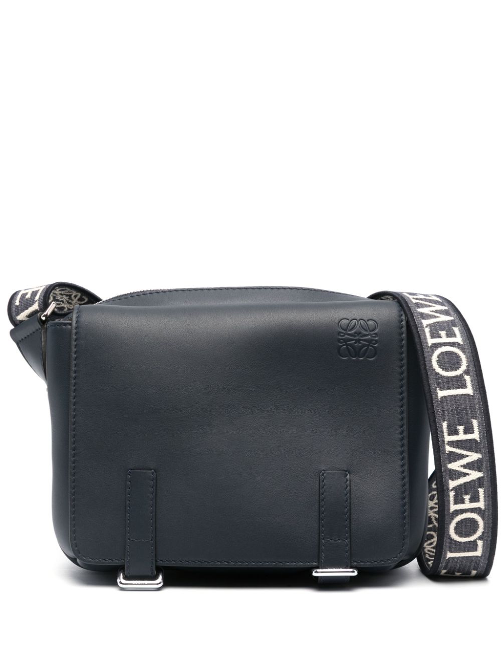 Loewe Xs Military Messenger Bag - Blue | Editorialist