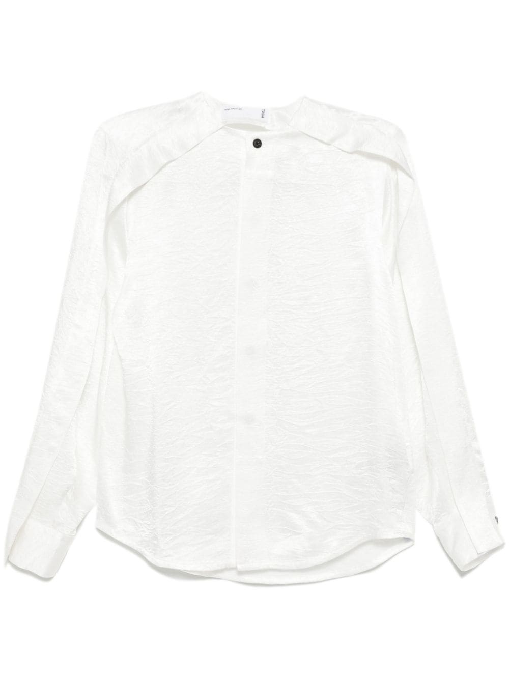 Enfold Elephant Motif Shirt In White - 52% Off | Editorialist