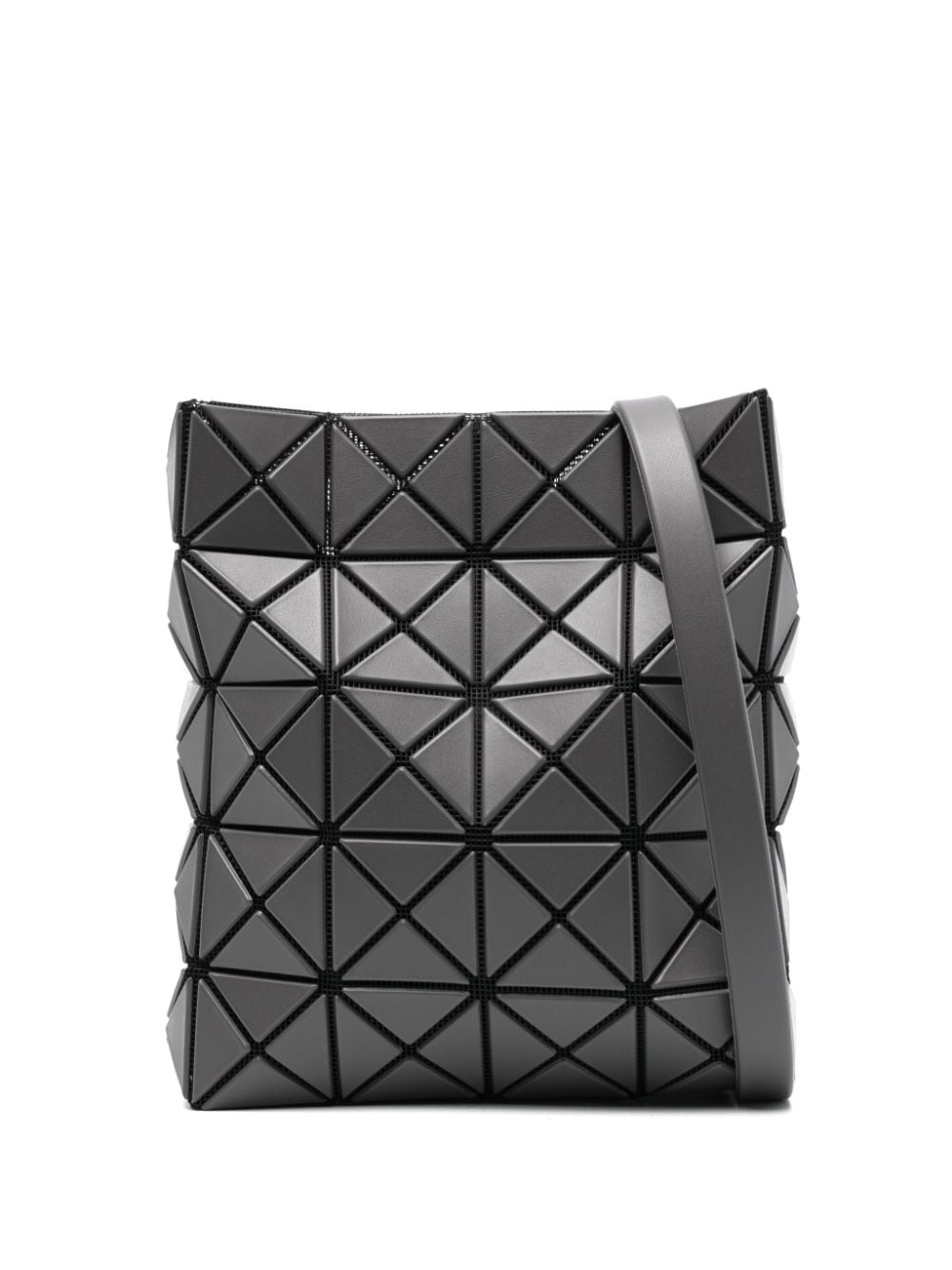 Issey Miyake Prism Matte Cross Body Bag In Grey - 35% Off