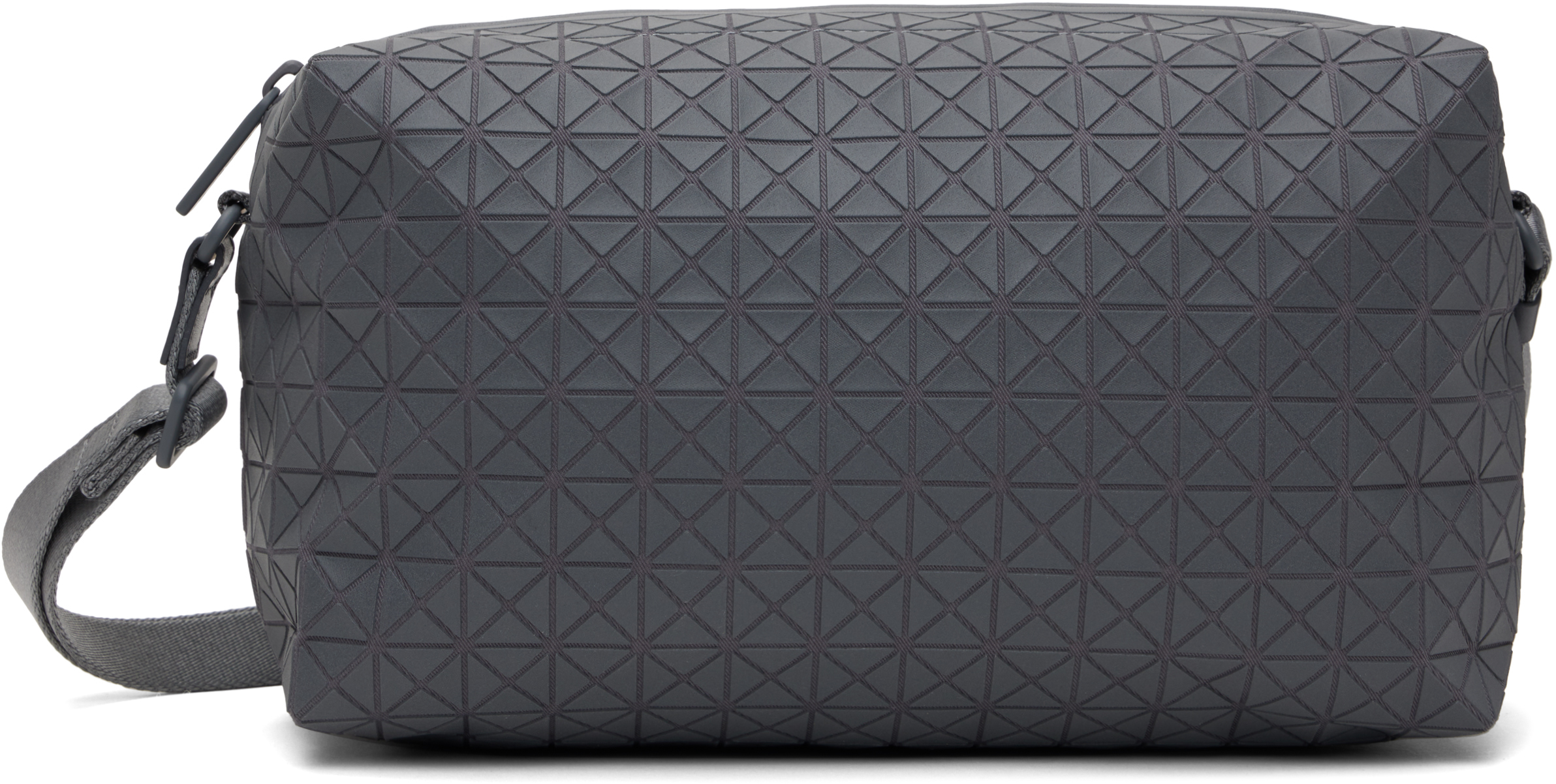 Issey Miyake Saddle One-tone Bag 12-gray Editorialist