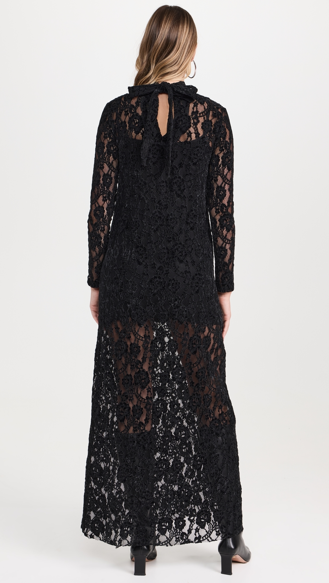 Alohas Tiban Lace Dress - Black | Editorialist