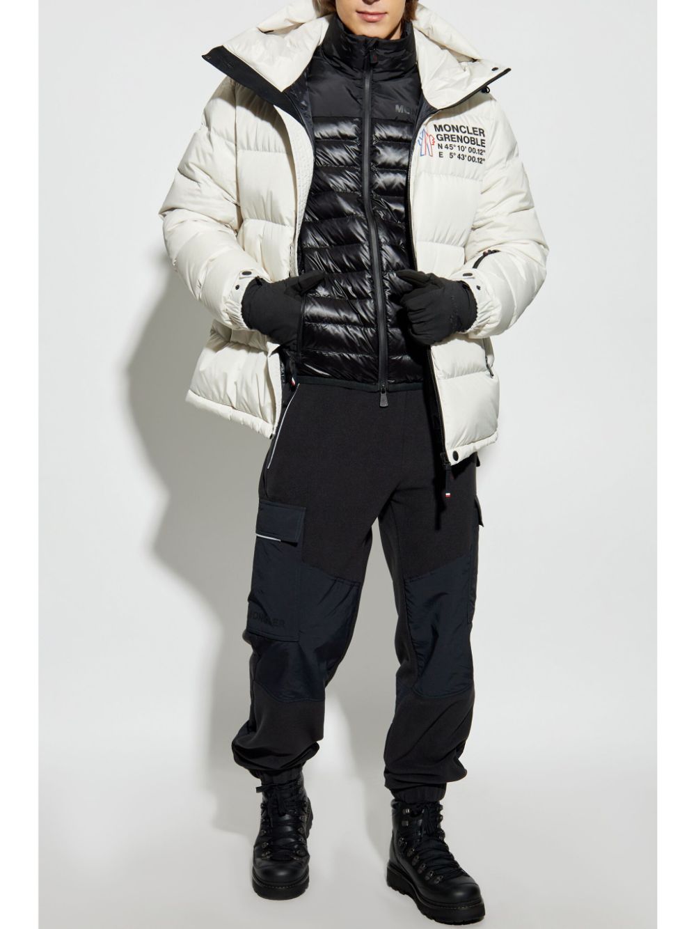MONCLER Moncler Grenoble Padded Polartec® Zip-Up Jacket