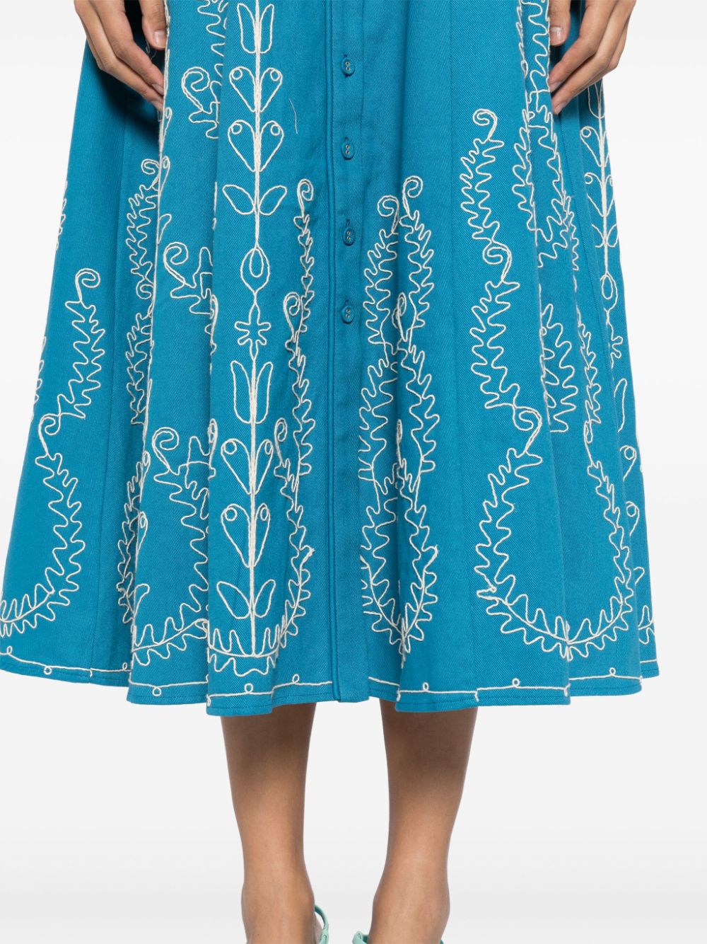knee length dresses for ladies ALÉMAIS Cece Silk Midi Dress 6 AU/UK (2 US) main image 1