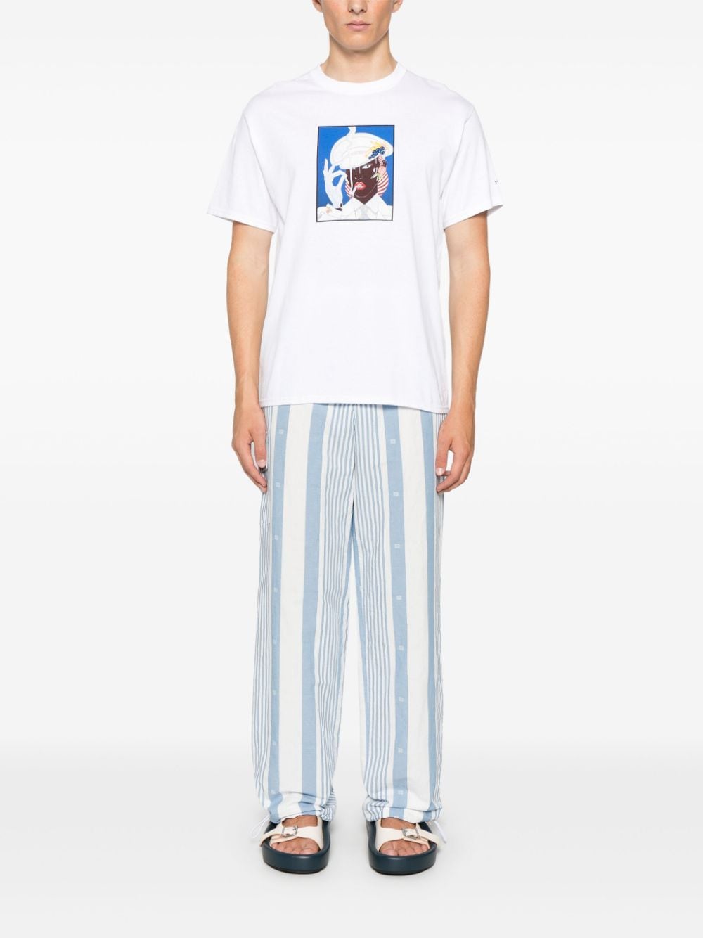 GIVENCHY Givenchy 4G-Striped Trousers