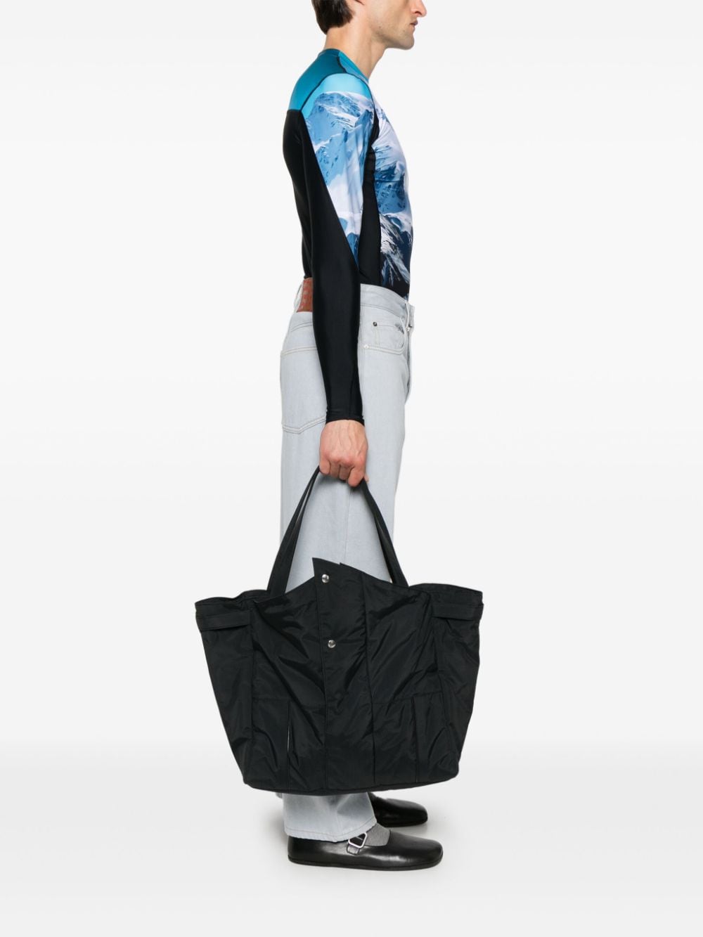 COPERNI Coperni Belt Cabas Tote Bag
