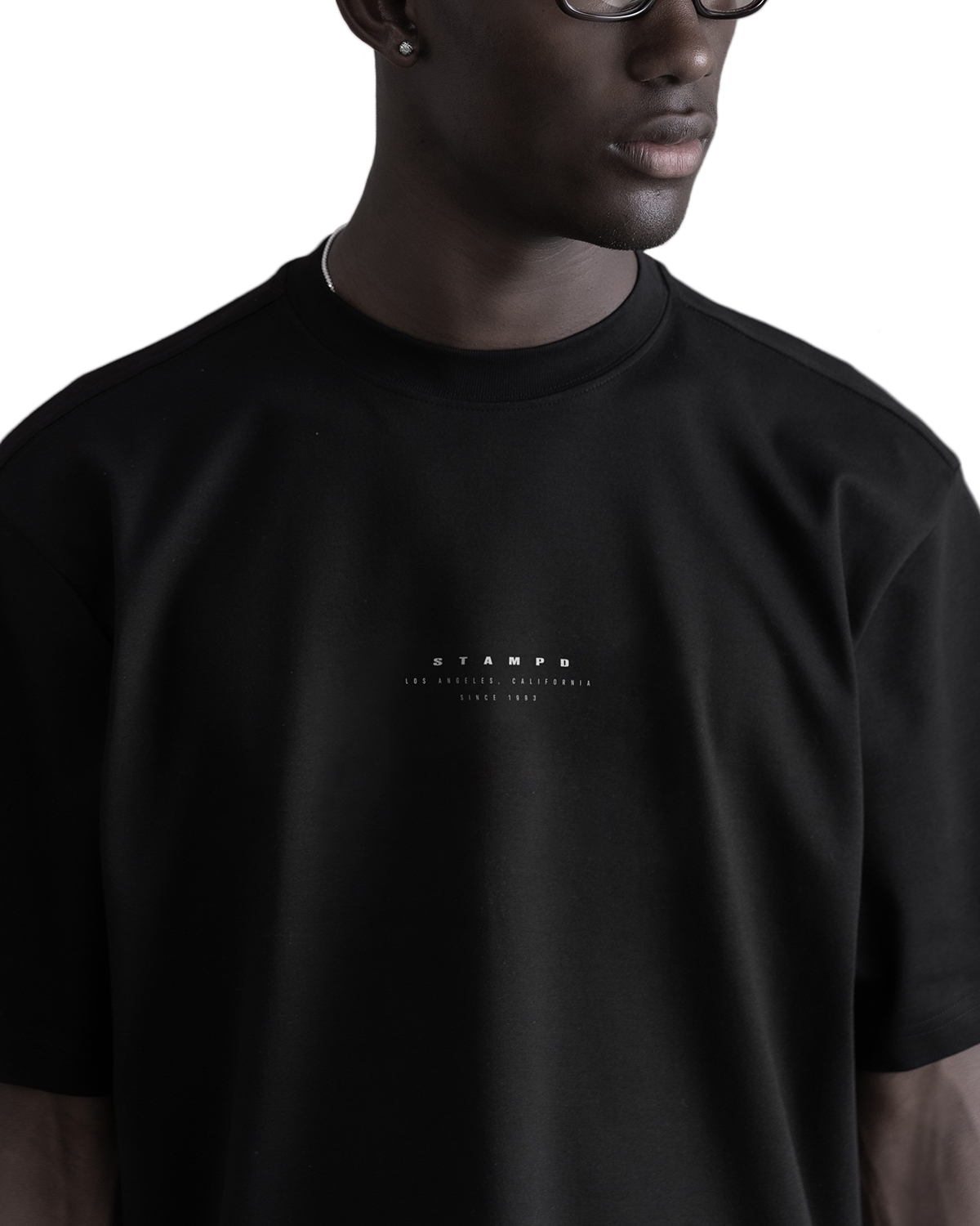 Stampd Strike Stack Relaxed Tee In White - 70% Off Stampd Strike Stack Relaxed Tee In White - 70% Off