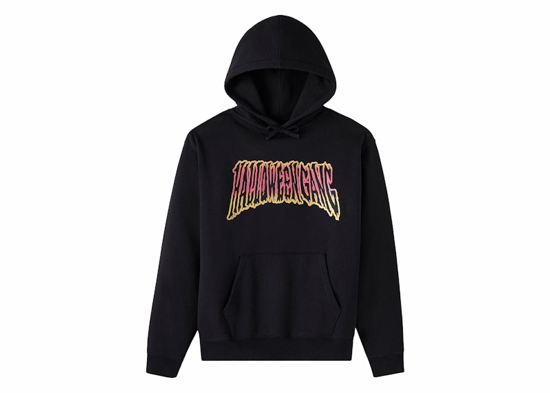 Corteiz X Slaughter Gang 21 Savage Zip Up Hoodie - Black