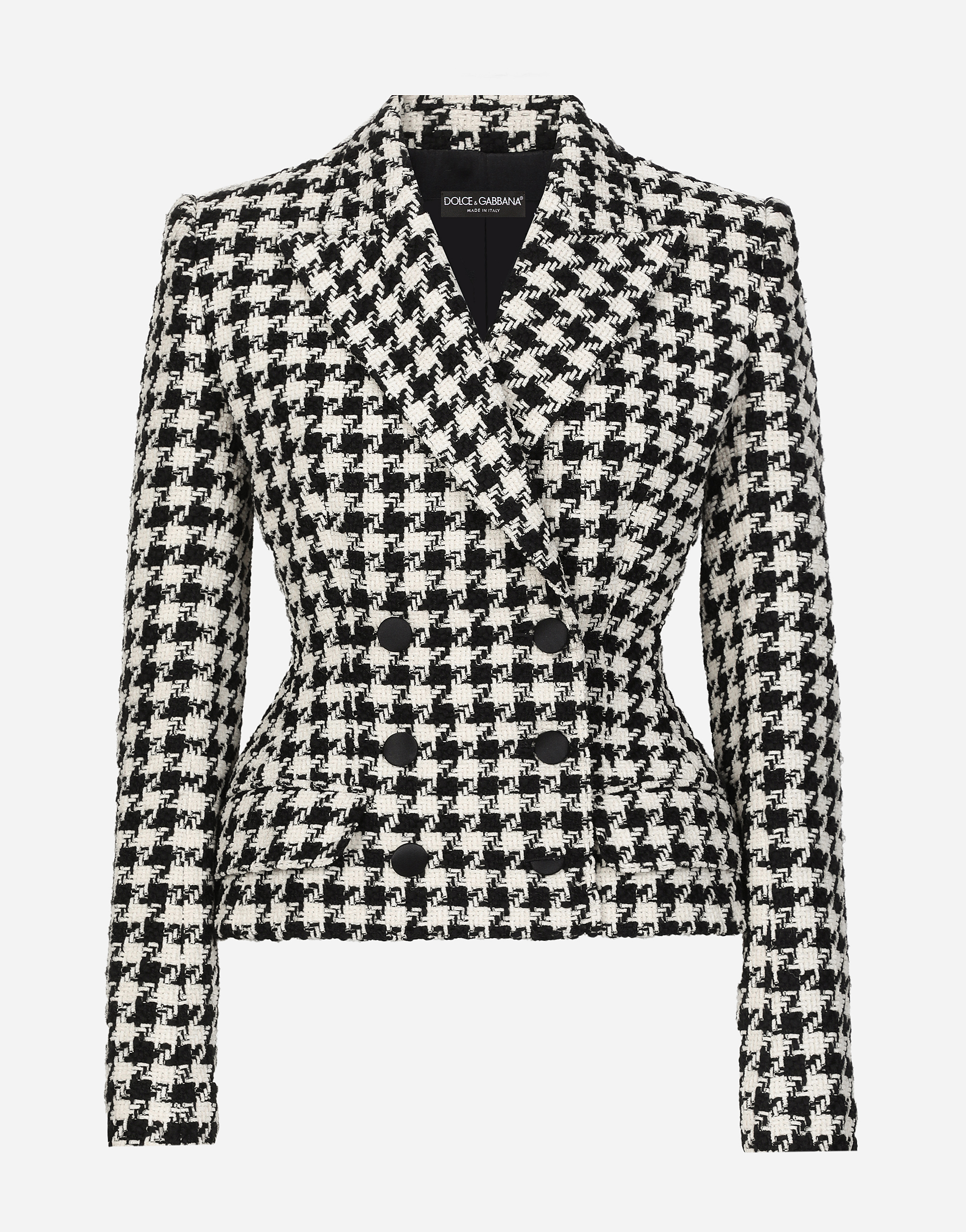 DOLCE & GABBANA Dolce & Gabbana Macro-Houndstooth Dolce Jacket
