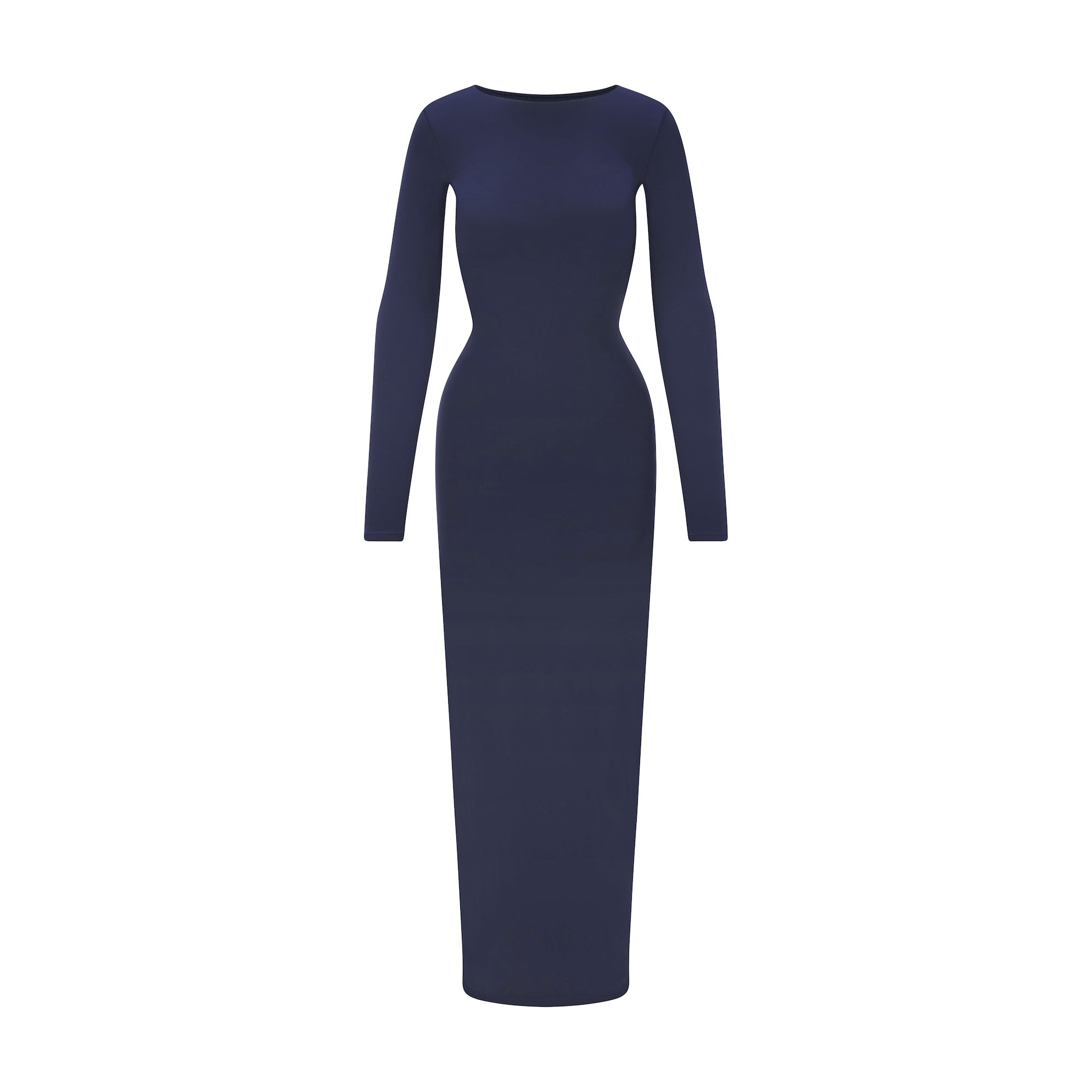 Skims Fits Everybody Low Back Long Dress - Saffron