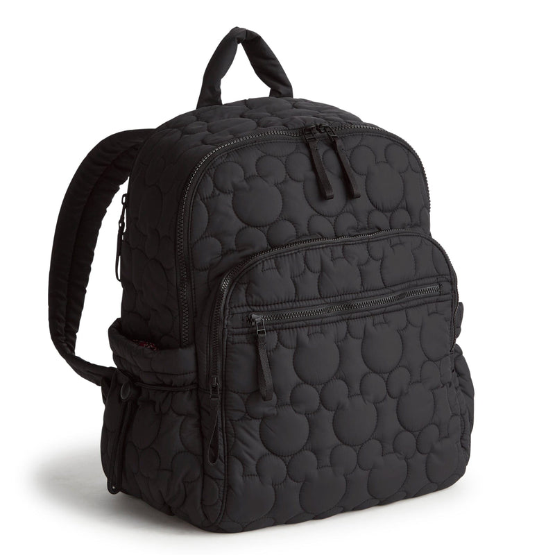 Vera Bradley Disney Bancroft Quilted Backpack - Black  display picture 3