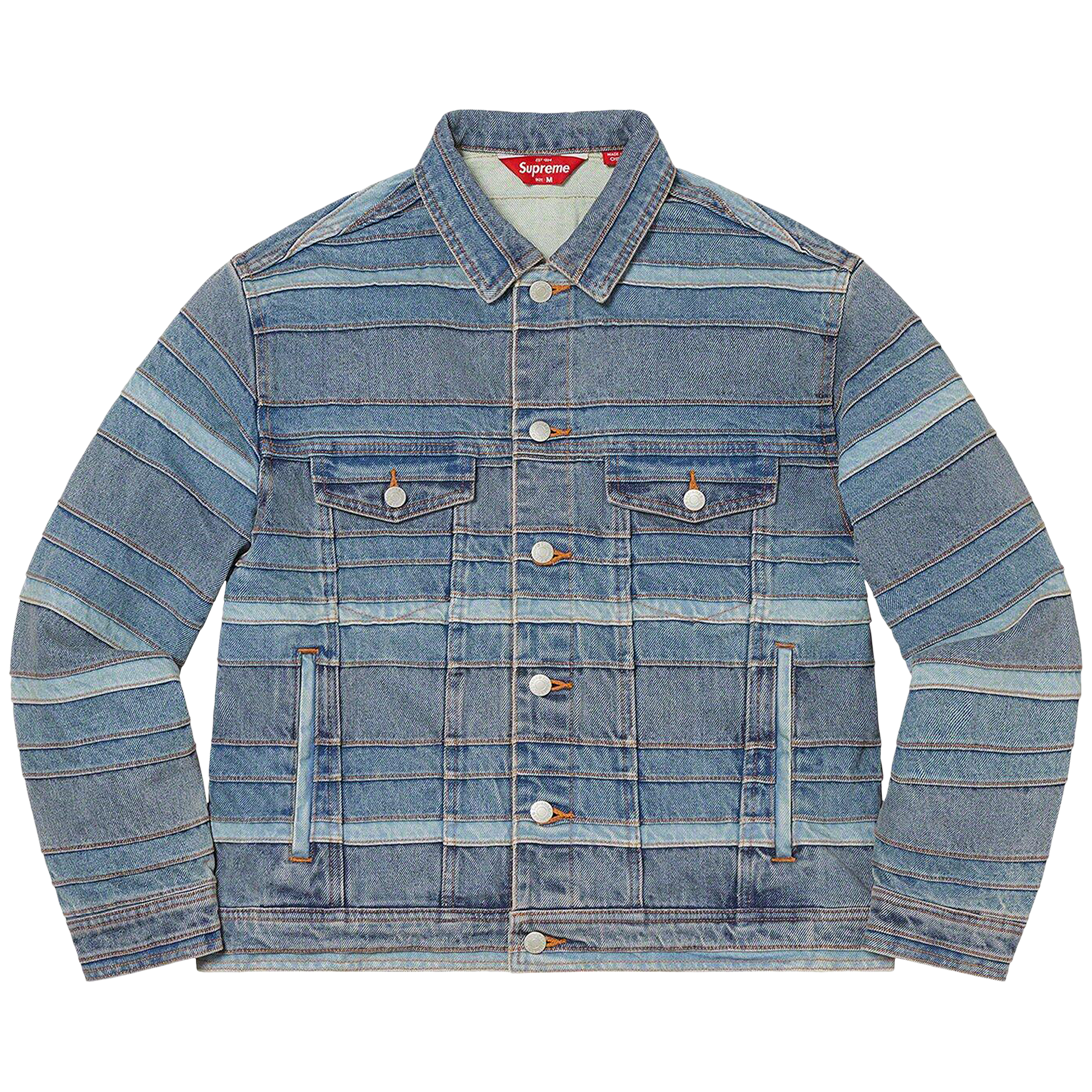 Supreme Hole Punch Denim Trucker Jacket Supreme Hole Punch Denim 