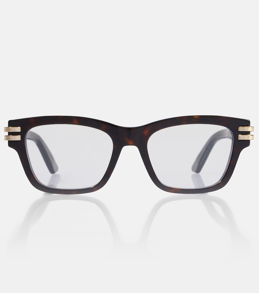DIOR Dior Eyewear Rectangular Acetate Glasses
