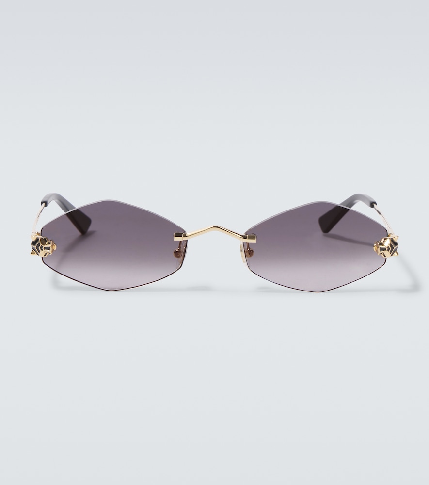 CARTIER Panthère de Oval Sunglasses