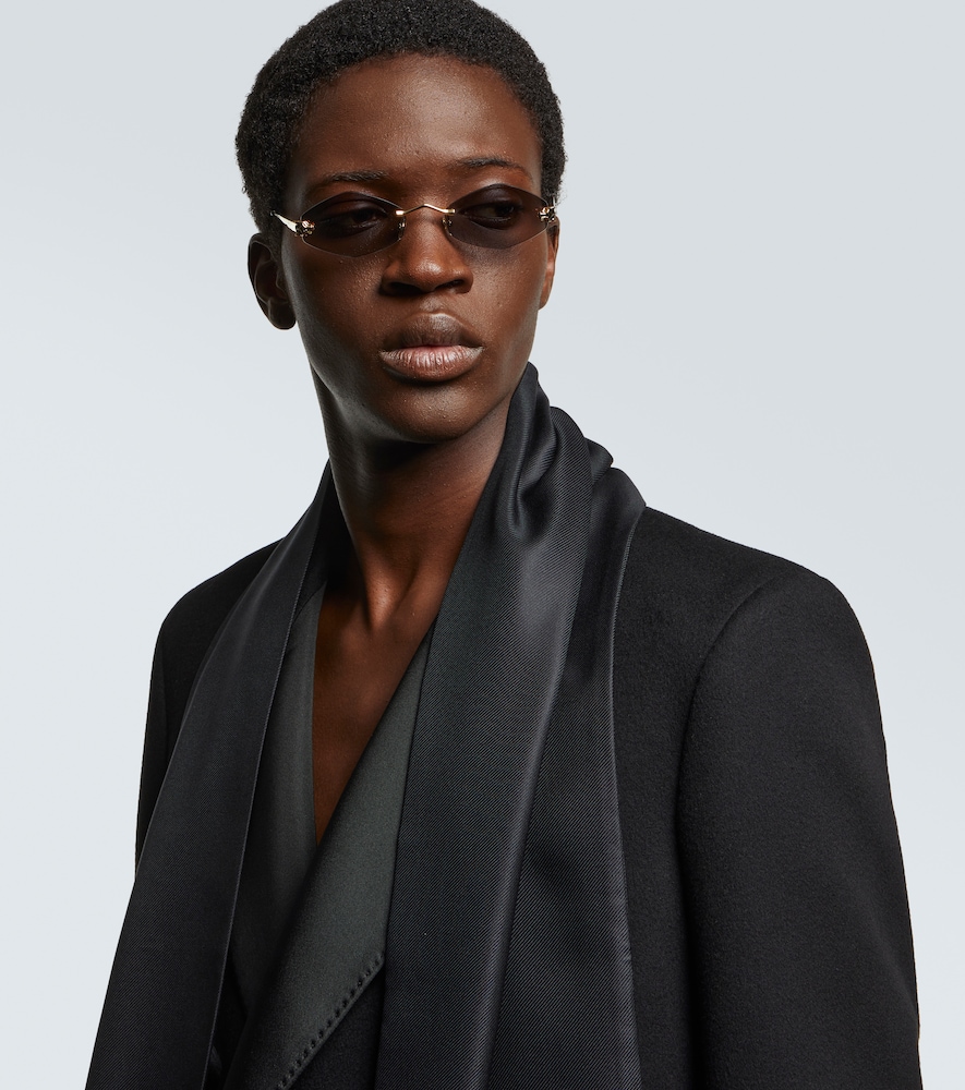 CARTIER Panthère de Oval Sunglasses