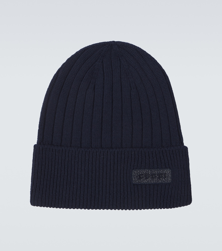 GUCCI Gucci Ribbed-Knit Wool Beanie