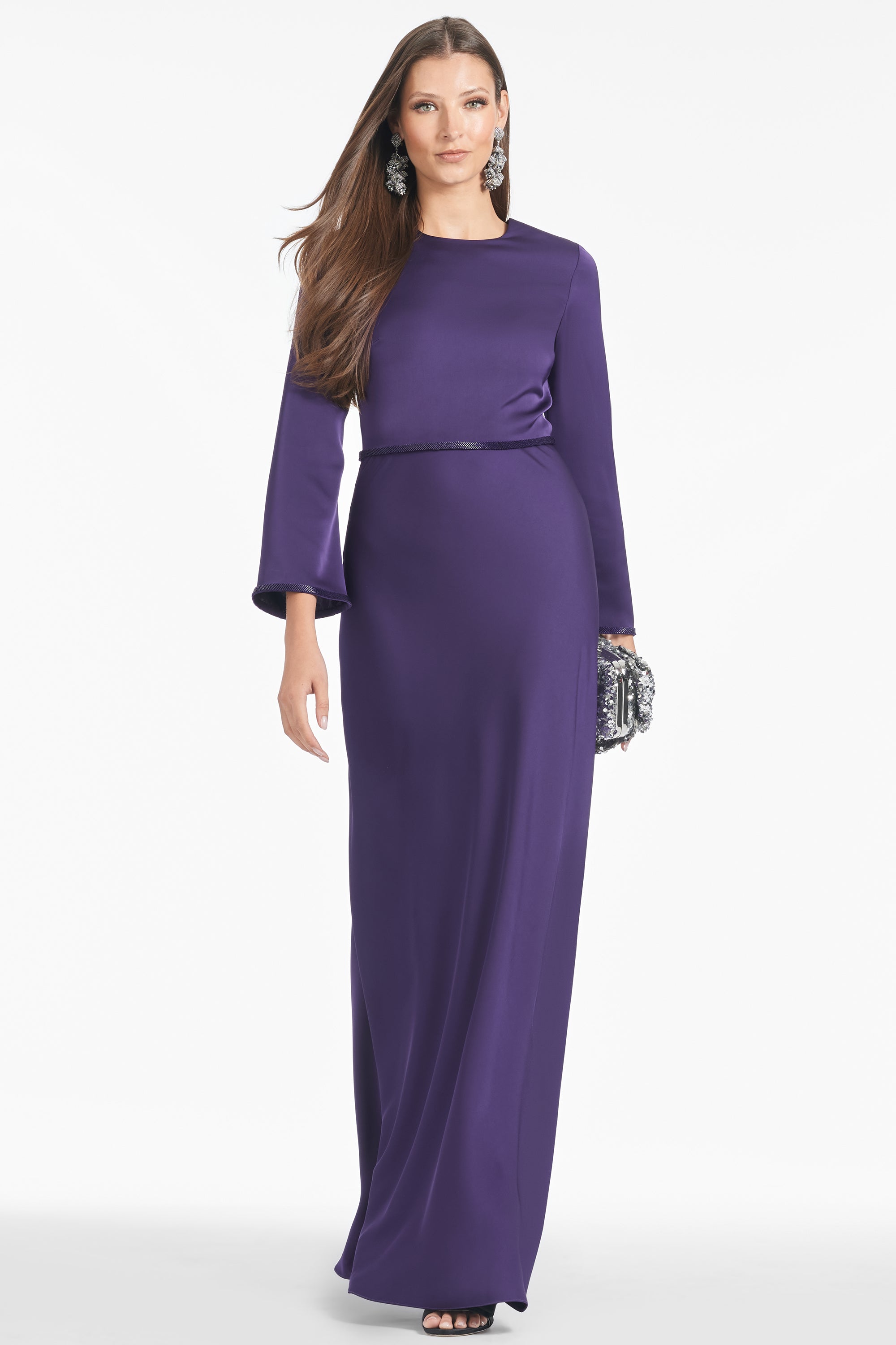 Sachin & Babi Alex Gown - Amethyst Sachin & Babi Alex Gown - Amethyst
