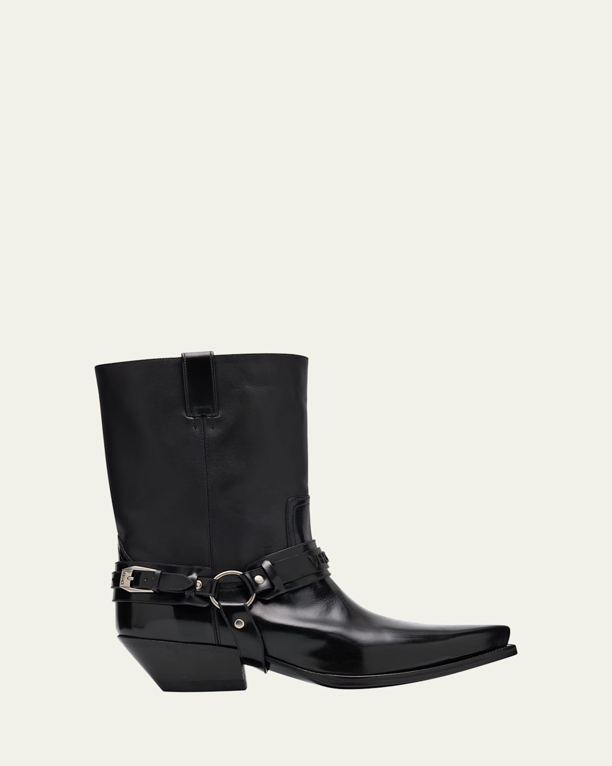Versace suede Harness Boot Versace Men main image 2