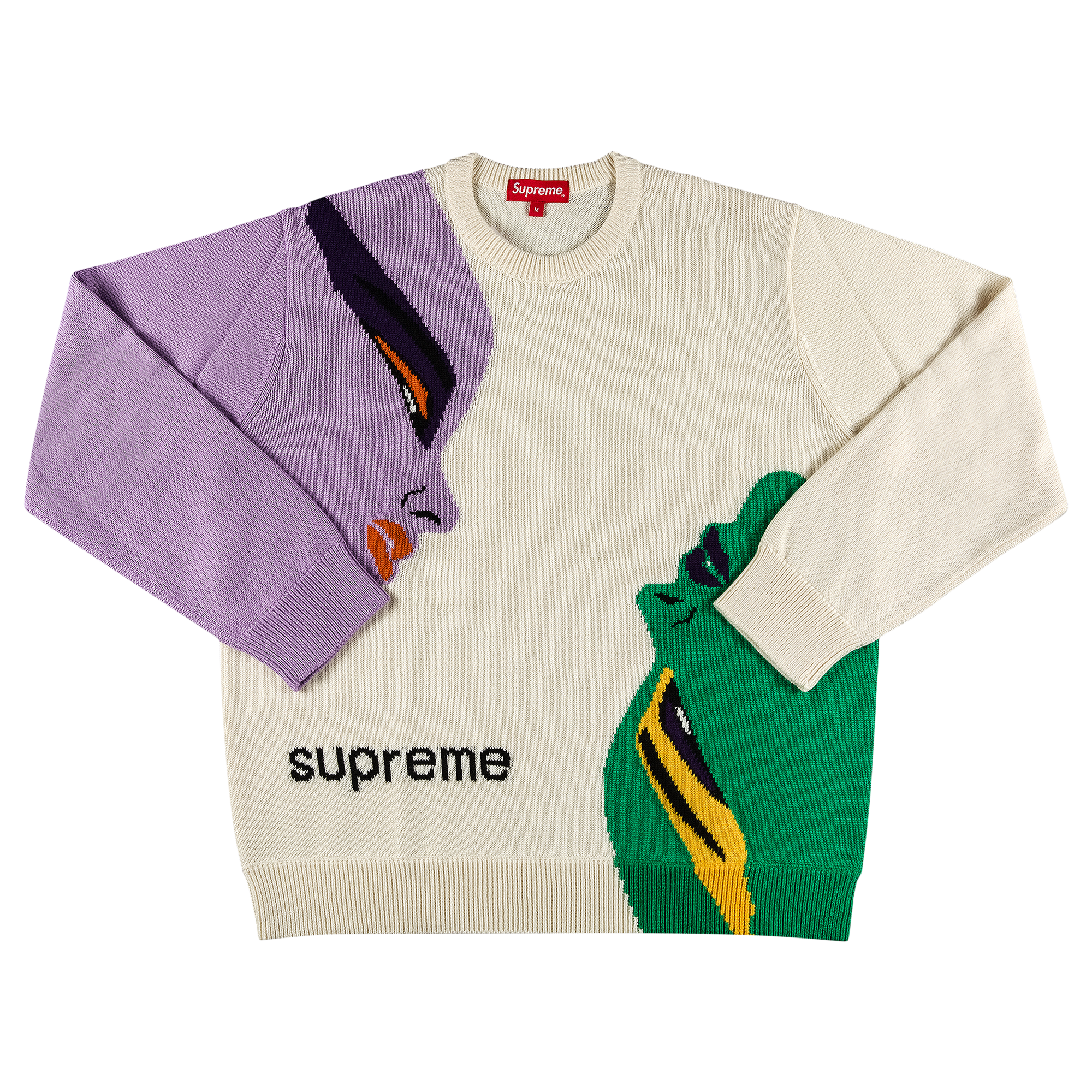 トップス Supreme Faces Sweater 32822666~cream_0.png