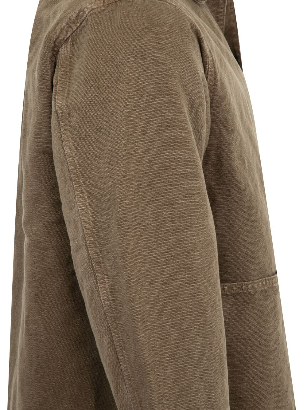 Kaptain Sunshine Forester Single-Breasted Cotton Jacket - Brown Kaptain Sunshine Forester Single-Breasted Cotton Jacket - Brown