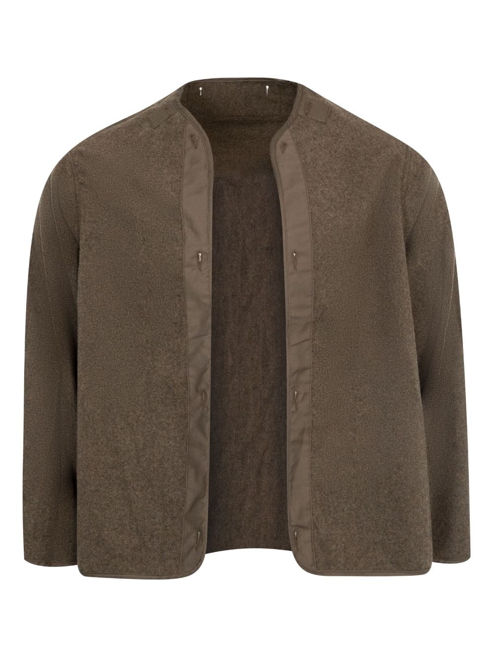 Kaptain Sunshine Forester Single-Breasted Cotton Jacket - Brown