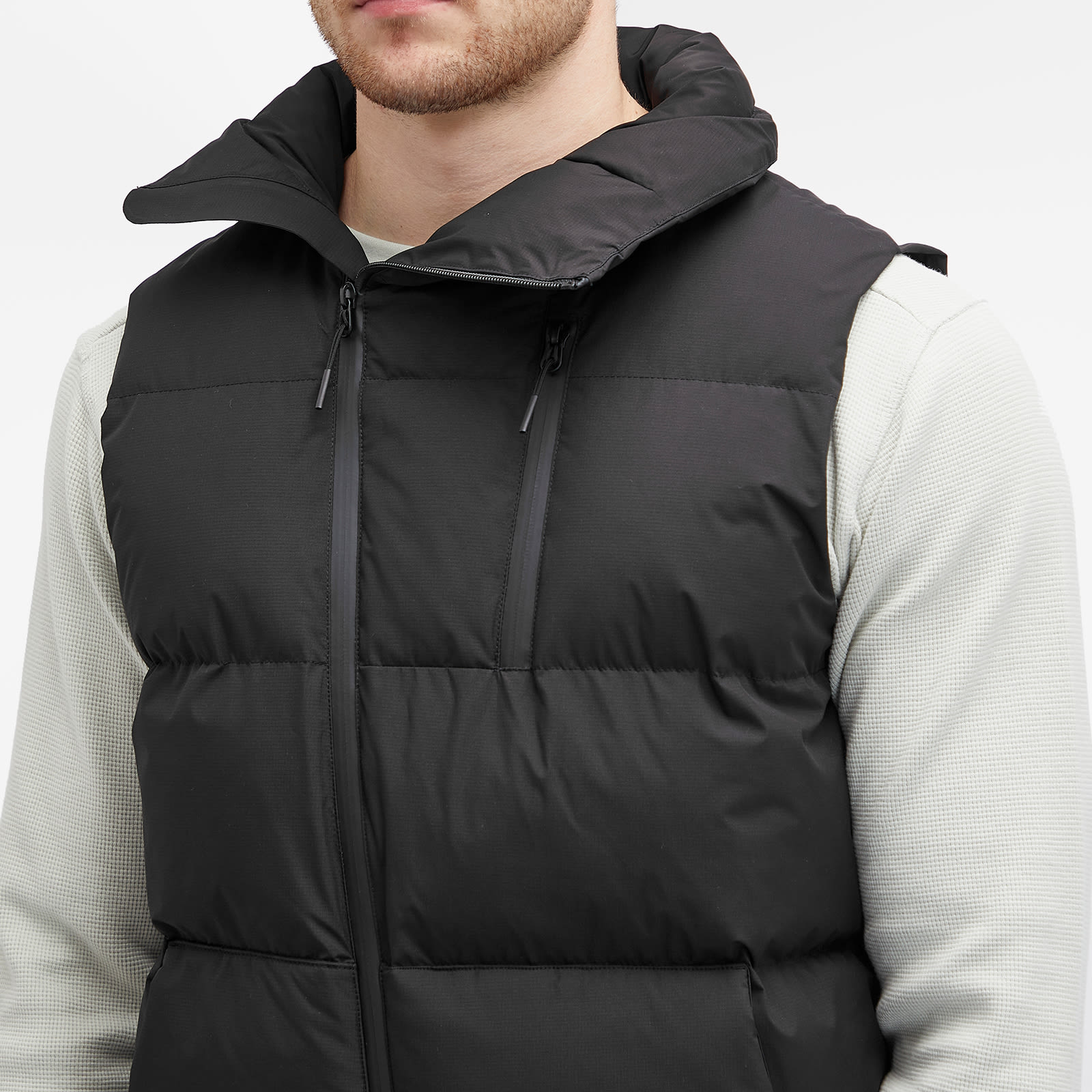 Maharishi Padded Tech Vest In Black - 50% Off | Editorialist