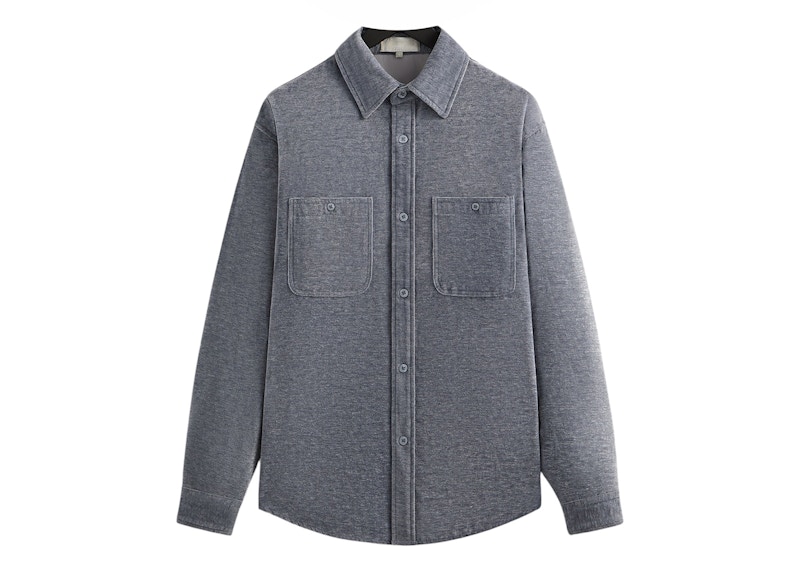 Kith Raw Hem Denim Apollo Shirt - Breath | Editorialist