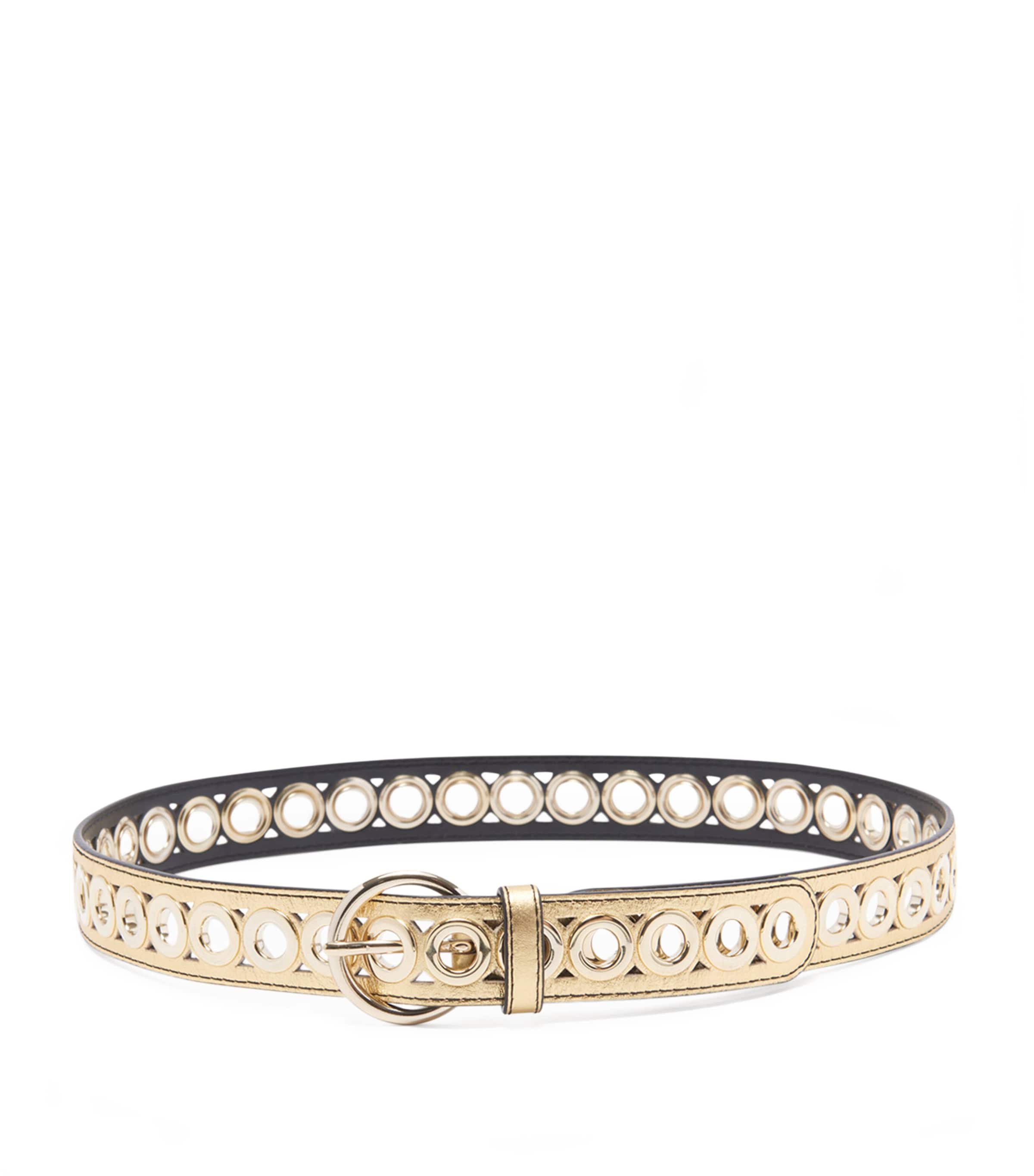 Sandro H19adelia Belt In Yellow - 40% Off | Editorialist