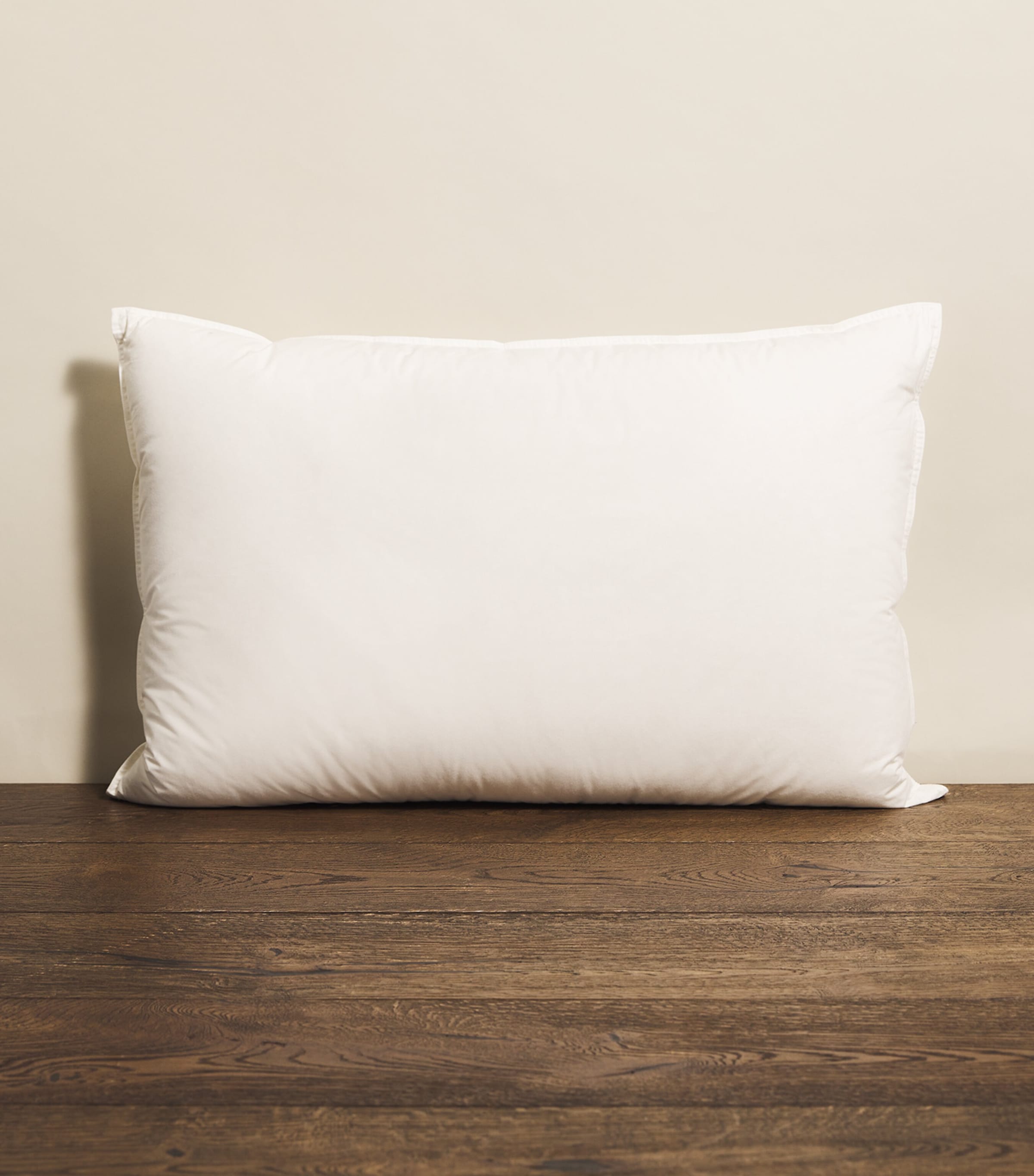 Harrods Soft Matterhorn Goose Down Standard Pillow - White | Editorialist