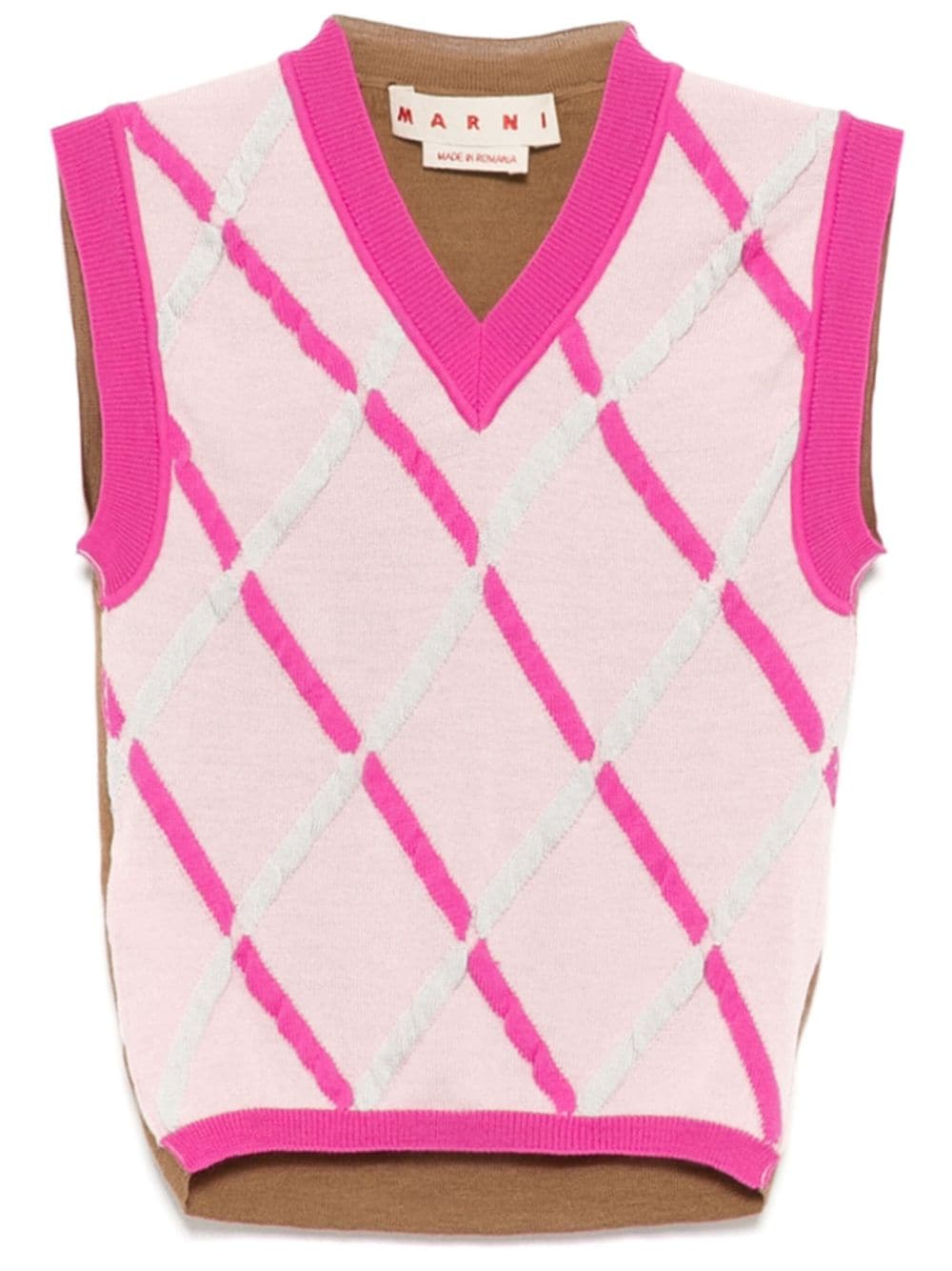 SALVATORE FERRAGAMO Knitted Bouclé Top