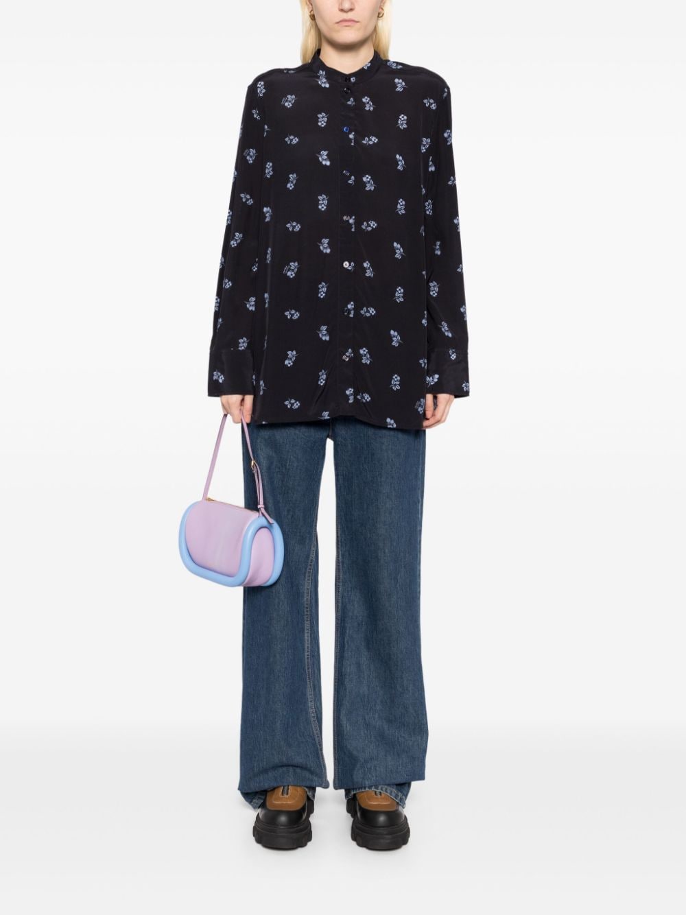 MAISON KITSUNÉ Maison Kitsuné Stand Collar Shirt