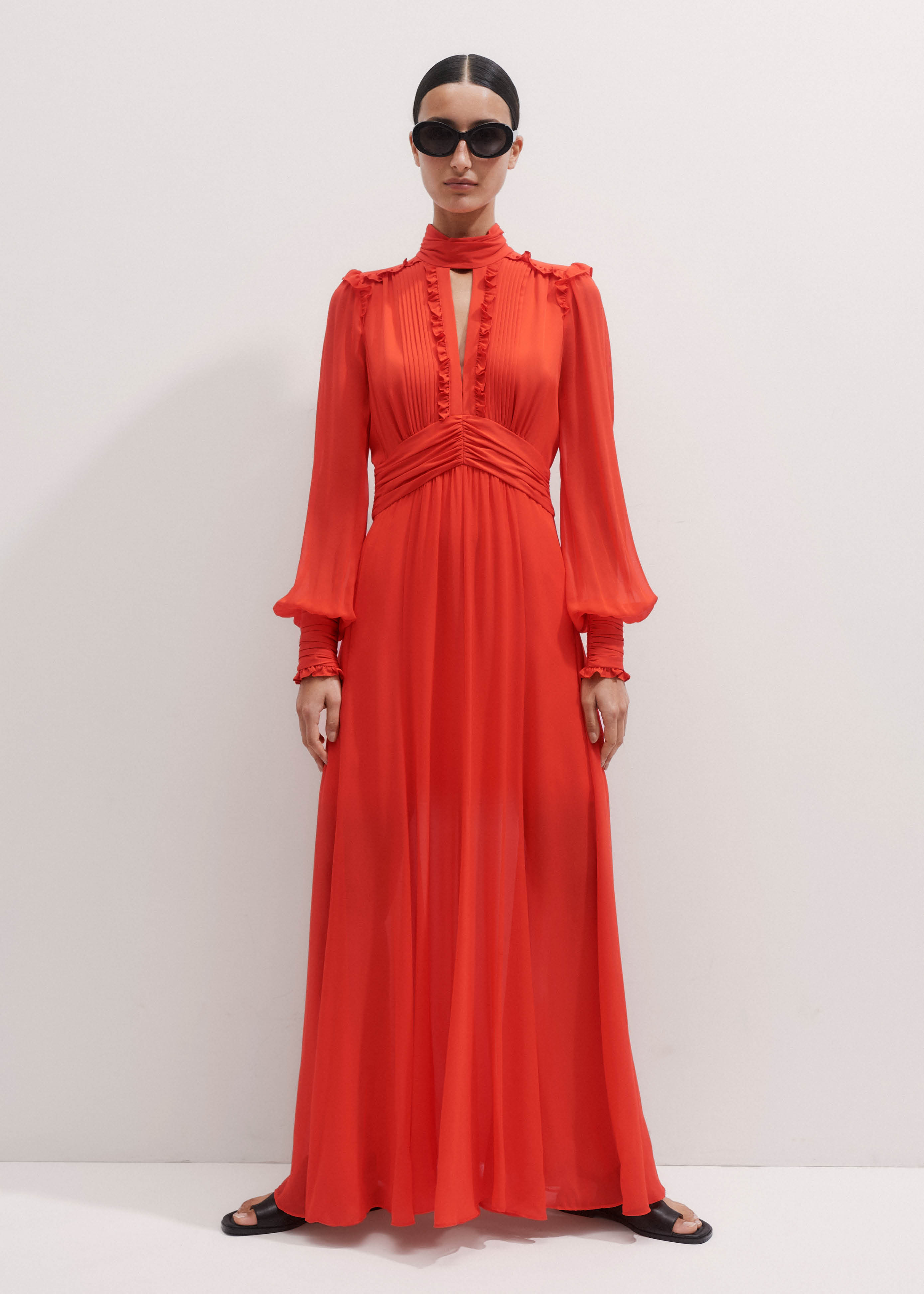 ME+EM Silk Maxi Dress