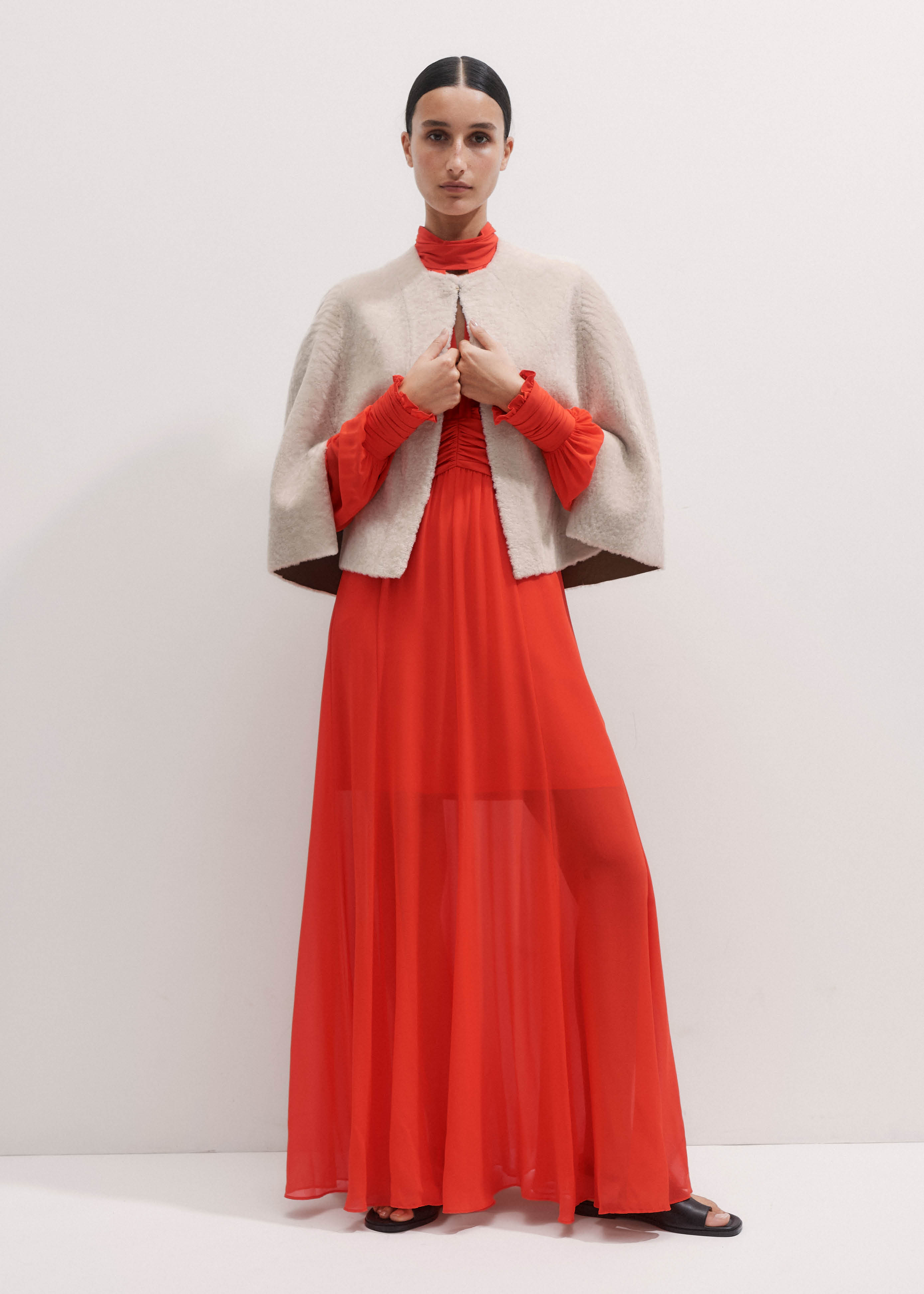 Me+Em Evening Primrose Maxi Dress In Soft White/Blue/Multi - 30% Off |  Editorialist