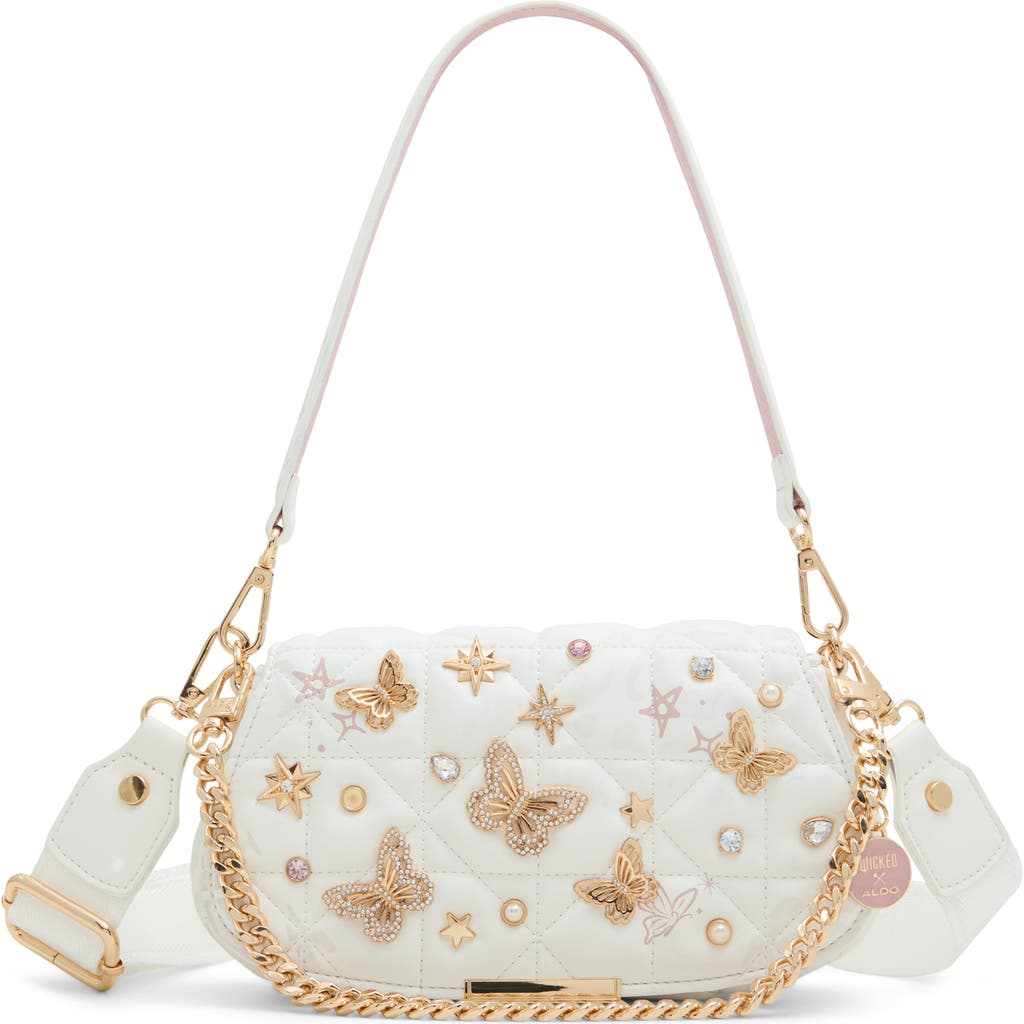 Aldo X Wicked Good News Glinda Crossbody Bag - Ivory | Editorialist