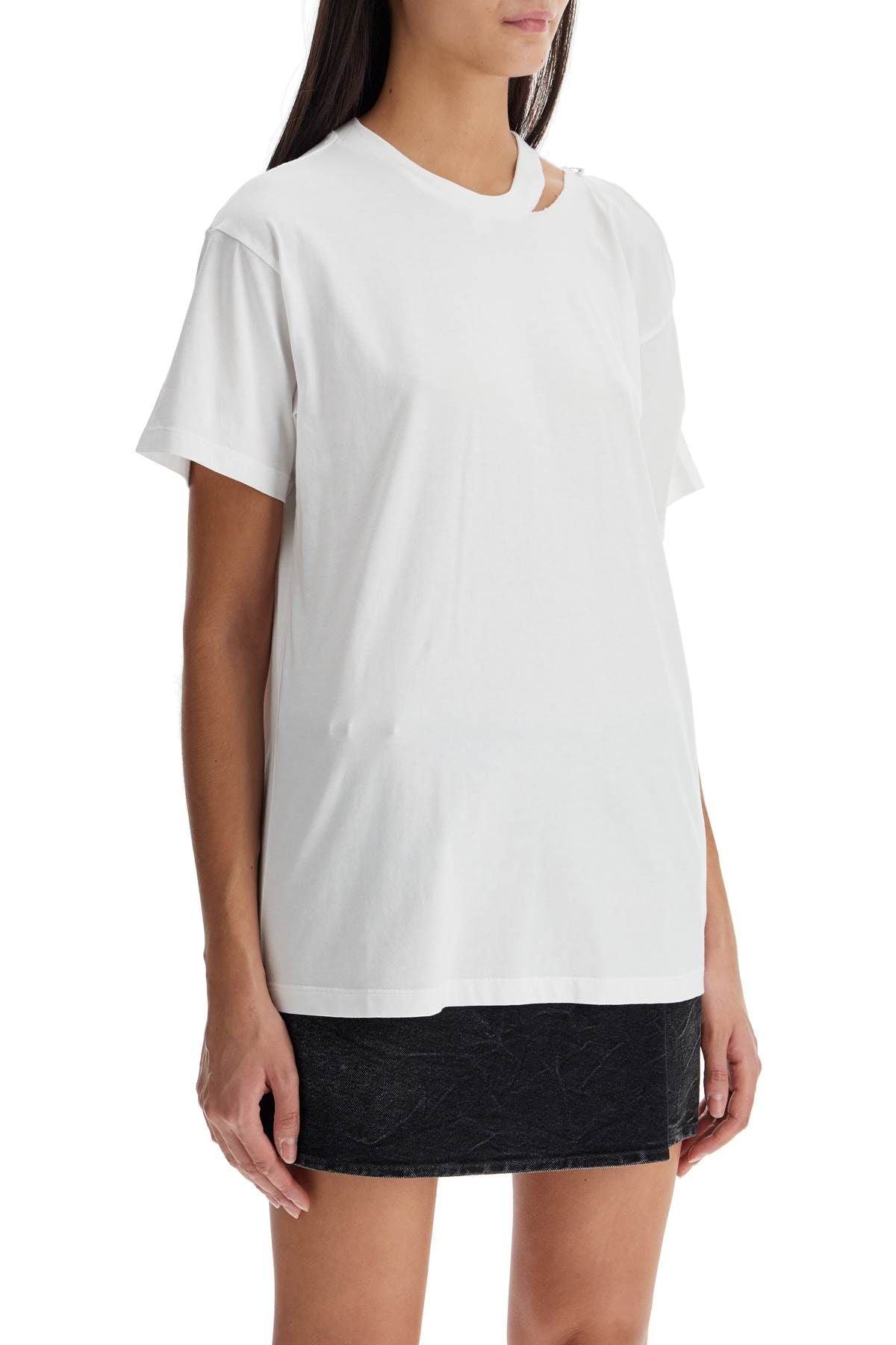 Maison Margiela Destroyed T Shirt In White - 24% Off | Editorialist