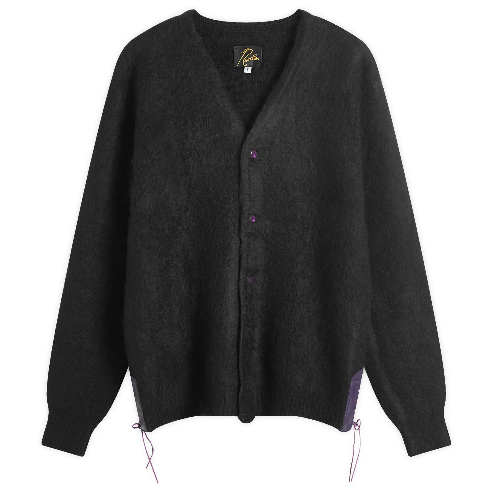 トップス Needles mohair cardigan L Needles Ep Mohair Cardigan - Black | Editorialist