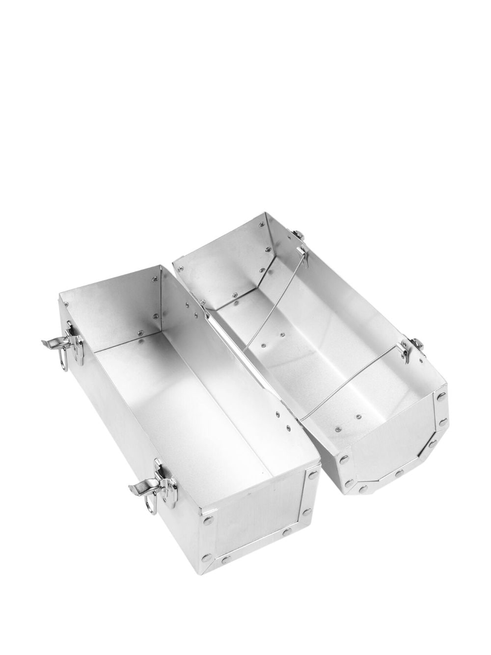 Supreme X L. May Mfg Inc. Miner'S Lunch Box - Silver | Editorialist