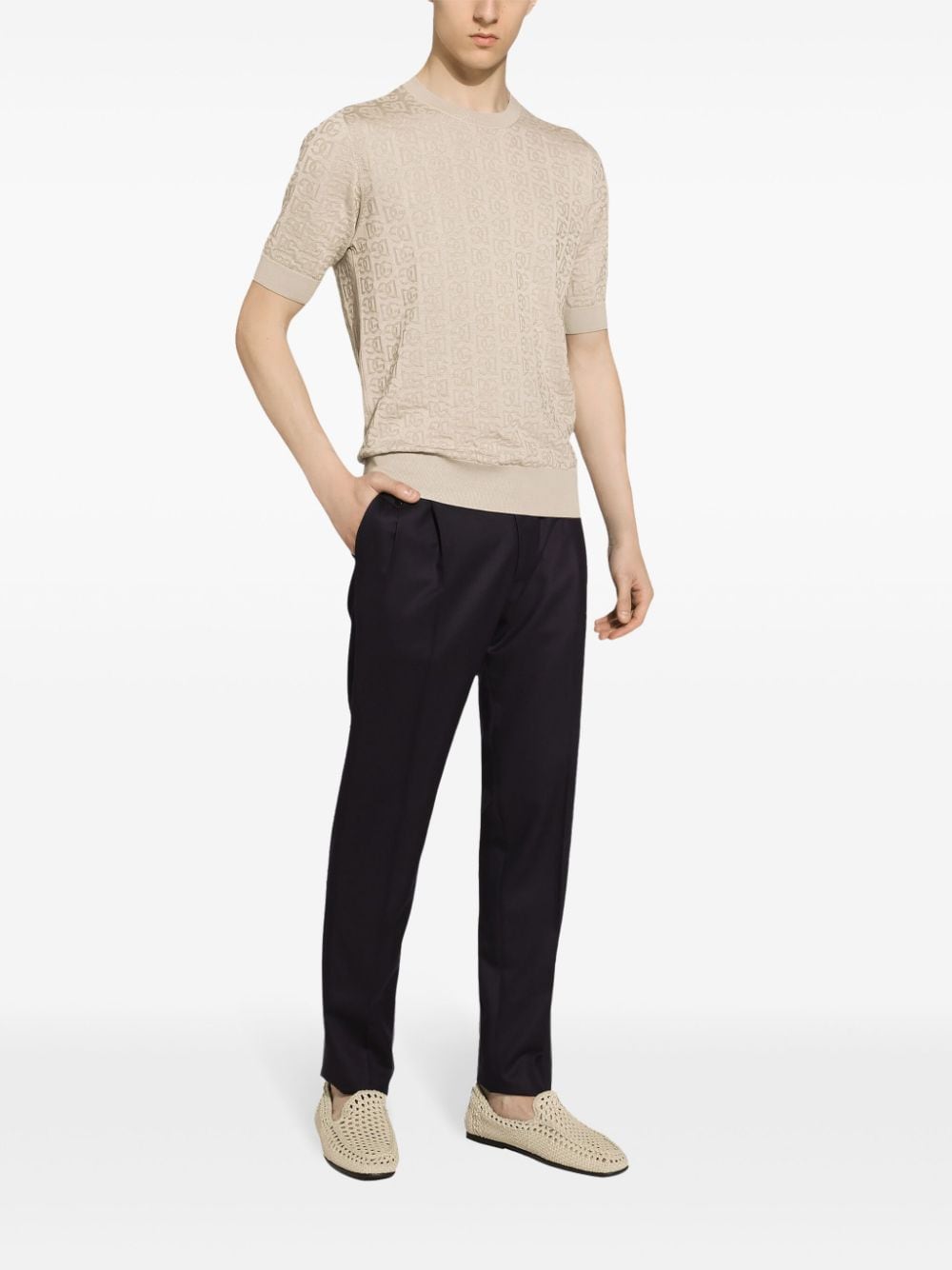 DOLCE & GABBANA Tailored Tapered Trousers